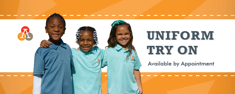 Uniform Try On - Athlos Academy of Jefferson Parish